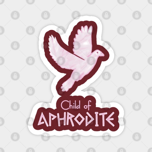 Child of Aphrodite – Percy Jackson inspired design - Titans Curse - Magnet | TeePublic