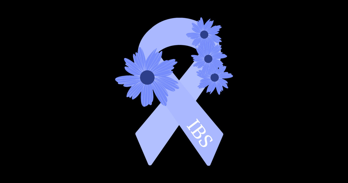 IBS awareness ribbon - Irritable Bowel Syndrome - T-Shirt | TeePublic