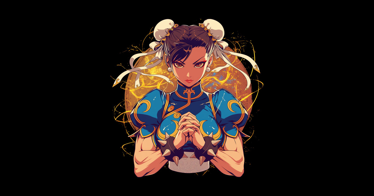 chun li - Chun Li - Sticker | TeePublic