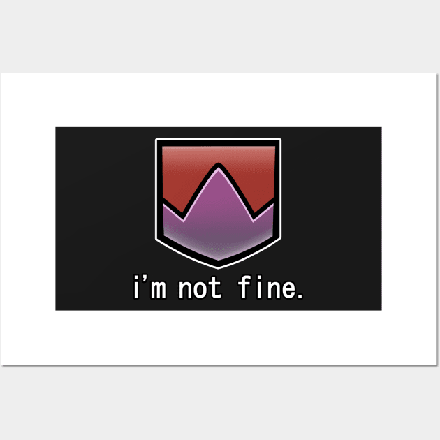 "I'm Not Fine" Damage Down [FFXIV] - Ffxiv - Posters and Art Prints ...