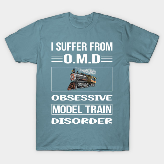 Funny Obsessive Model Train Trains Railroad Railway - Model Train - T ...