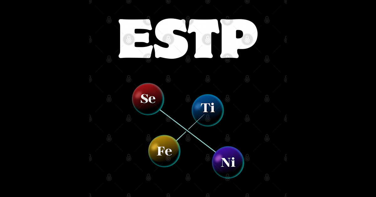 ESTP Cognitive Stack, MBTI Design - Estp Personality - Posters and Art ...
