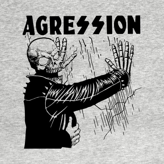 US hardcore band oxnard punk skate punk - Aggression - T-Shirt | TeePublic