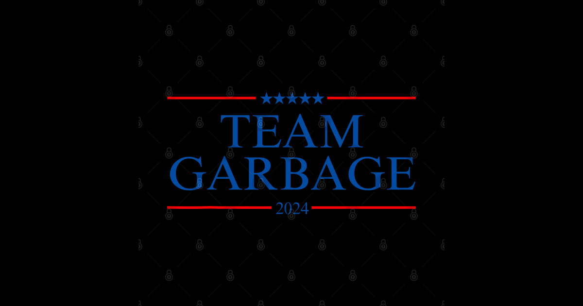 Team-Garbage-2024 - Team Garbage 2024 - Sticker | TeePublic
