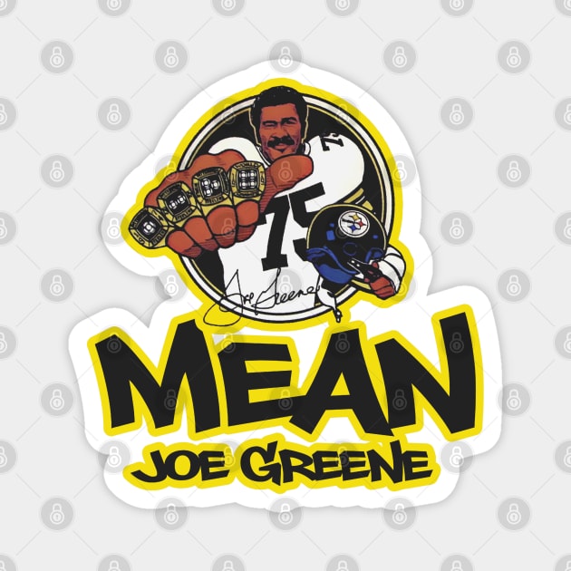 Mean Joe Greene - Mean Joe Greene - Magnet | TeePublic