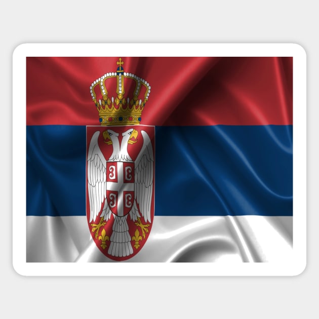 Serbia Flag - Serbia - Sticker | TeePublic