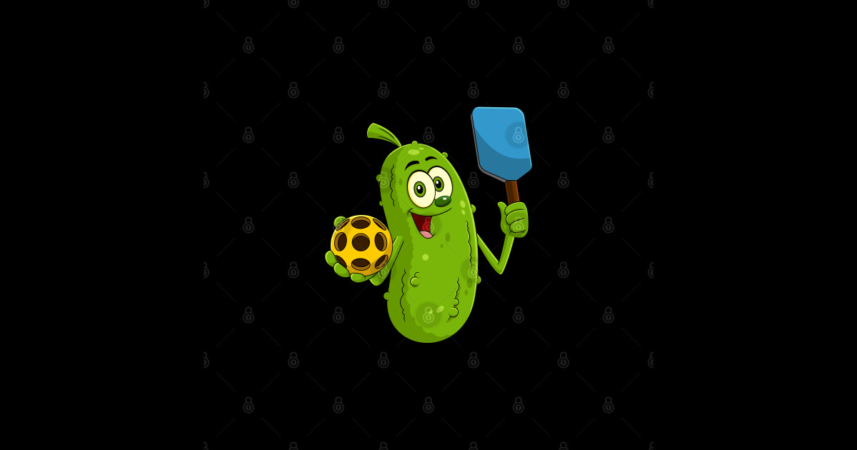 Pickle Think Dink Pickleball player - Pickleball - Posters and Art ...