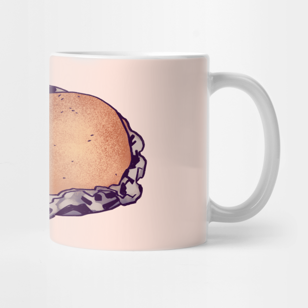 baked buttered potato sad cat meme - Cat Memes - Mug | TeePublic
