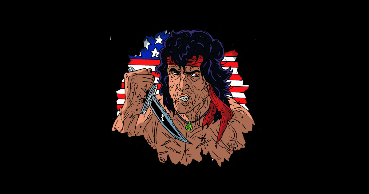 Mission Accomplished - Rambo - Sticker | TeePublic