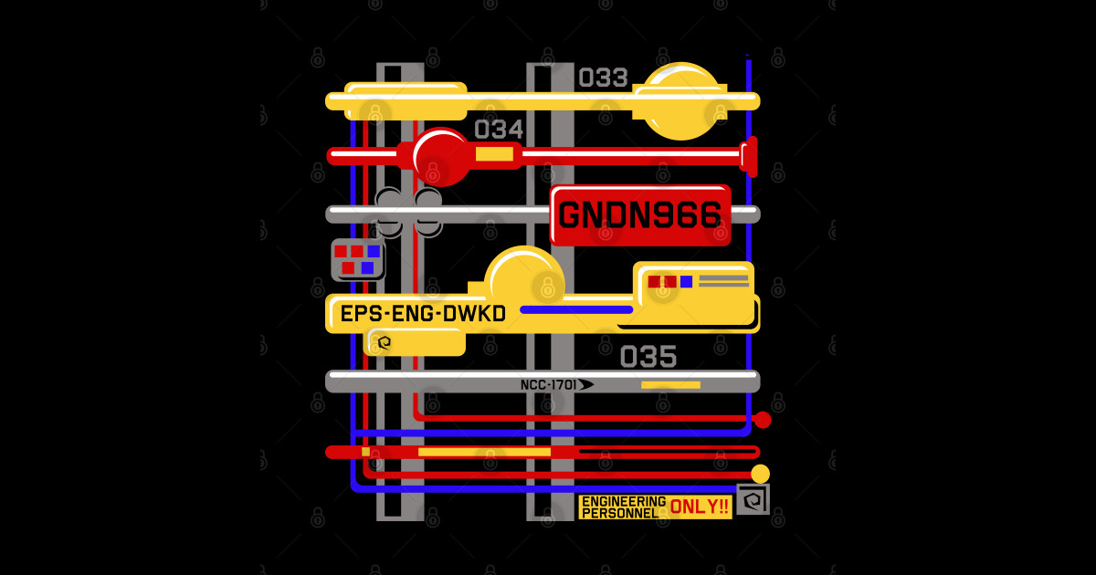 GNDN Conduits - Star Trek - Sticker | TeePublic