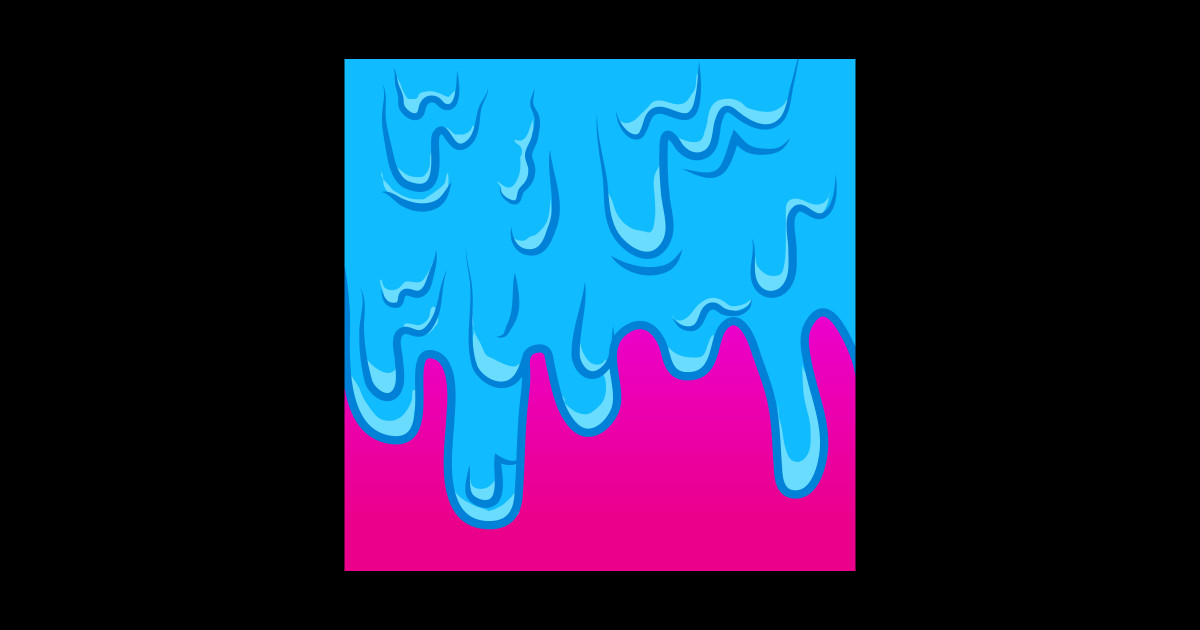 NEON DRIP - Neon - Sticker | TeePublic