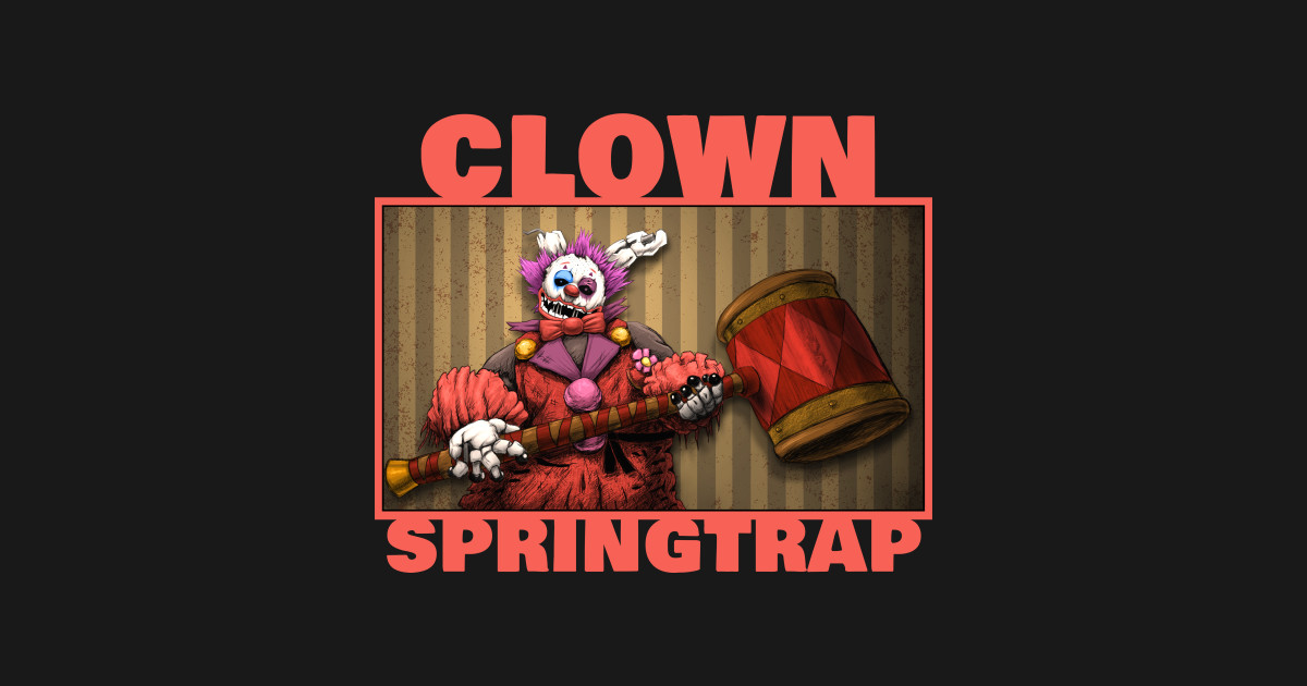 FNAF Clown Springtrap - Five Nights At Freddys - T-Shirt | TeePublic