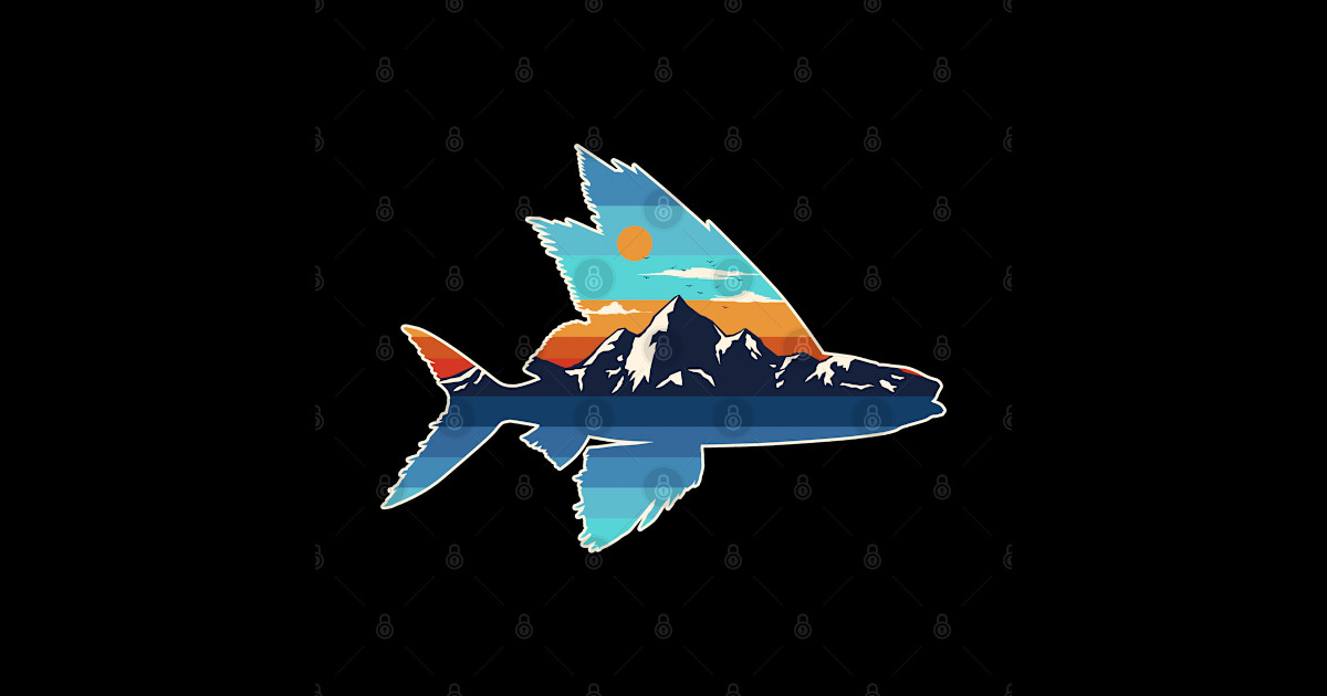 FLYING FISH ADVENTURE - Adventure - Sticker | TeePublic