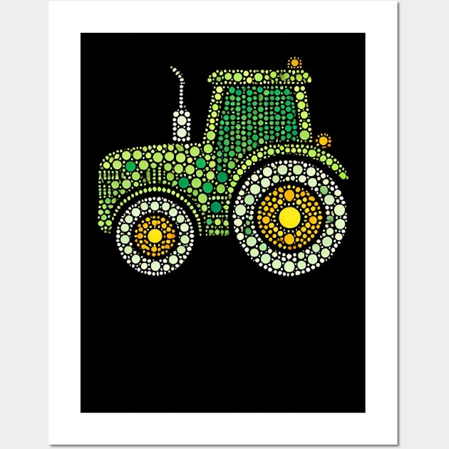 Happy Dot Day Cute Dot Tractor For Kids Man Woman - Happy Dot Day ...