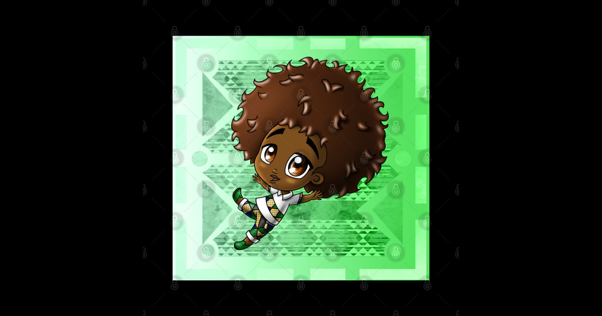 African American Boy - African American Boy - Sticker | TeePublic