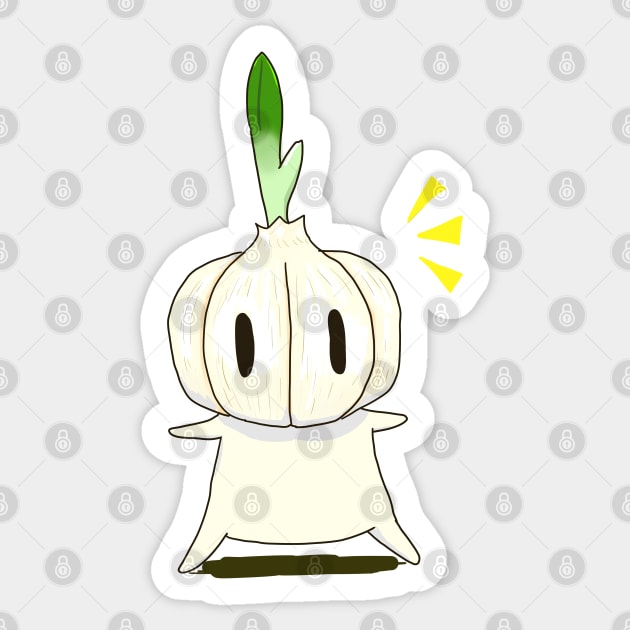Garlic Garden Sprite - Sprite - Sticker | TeePublic