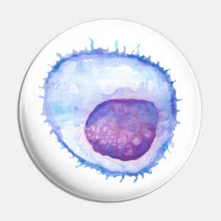 Macrophage Wbc White Blood Cell Pins and Buttons for Sale | TeePublic