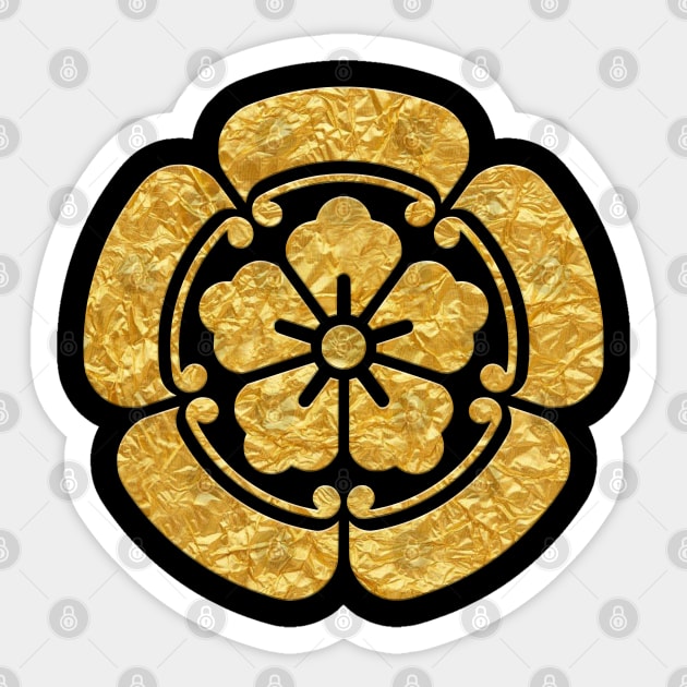 Japanese Mon Oda Mokko - Kamon - Sticker | TeePublic