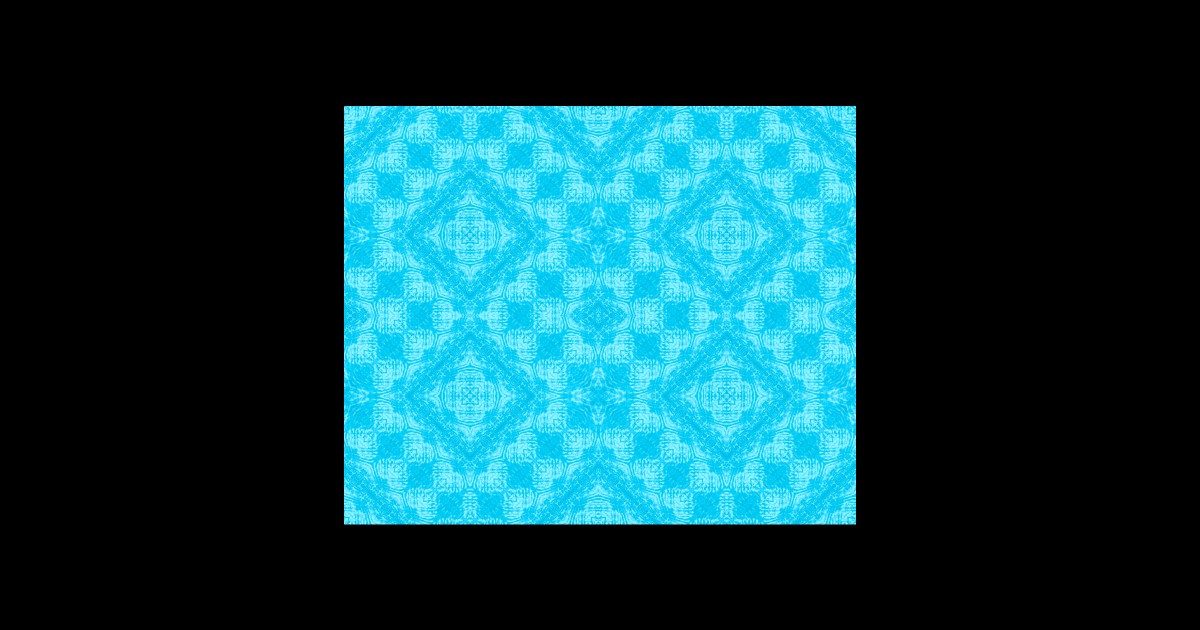 Aqua Blue Pattern - Aqua Blue - Sticker | TeePublic