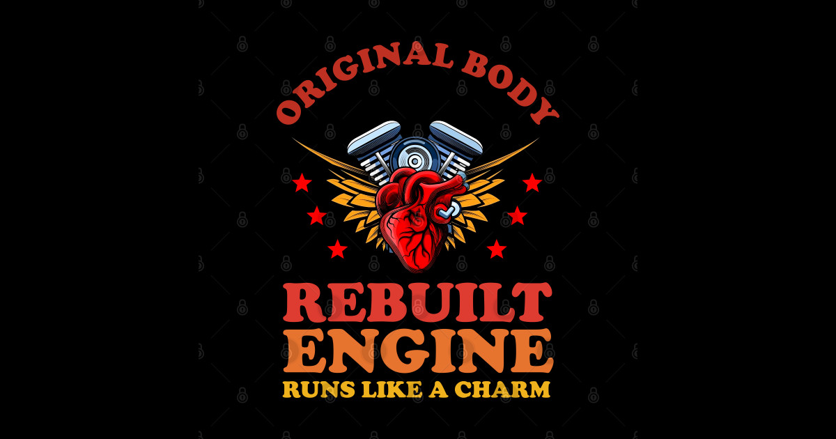 Original Body Rebuilt Engine Runs Like A Charm - Rebuilt - Sticker ...