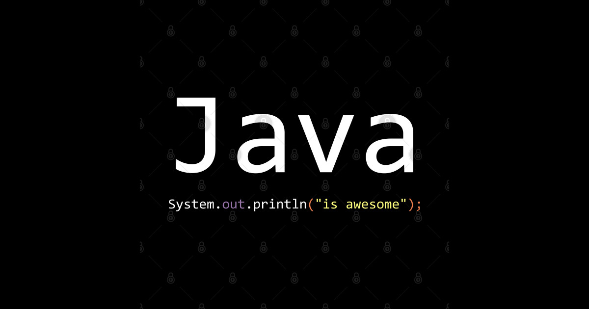 Java is awesome - Computer Programming - Programming - Sticker | TeePublic