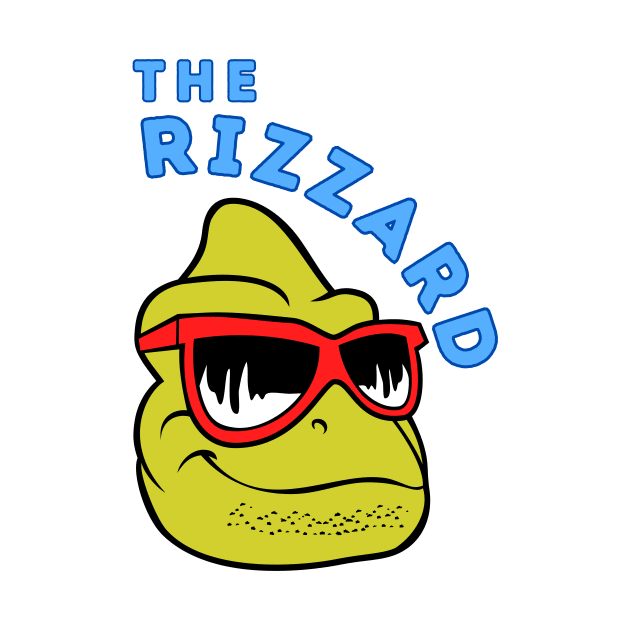 Lizzard with Rizz The Rizzard - Rizz - T-Shirt | TeePublic