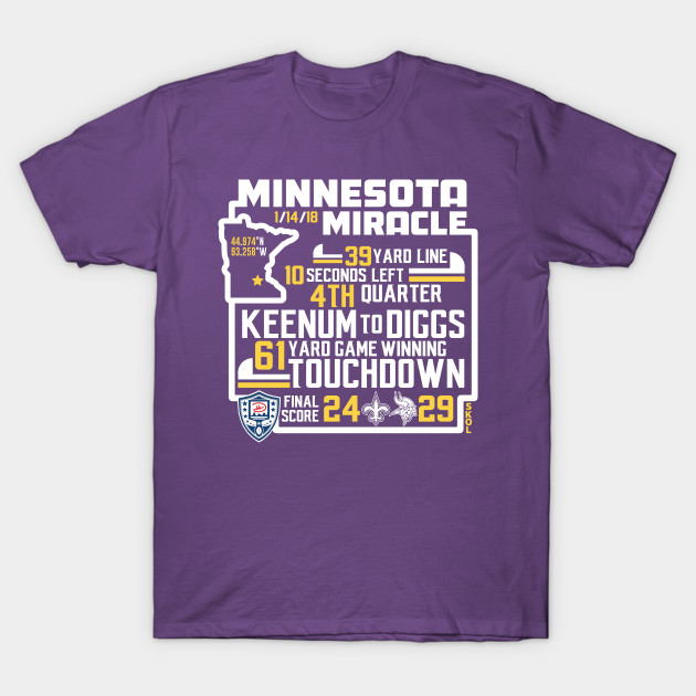 Minnesota Miracle - Miracle - T-Shirt | TeePublic