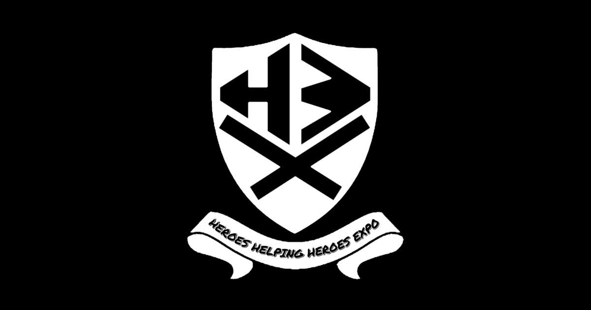 Heroes Helping Heroes Expo Logo - Charity Fundraiser - Sticker | TeePublic