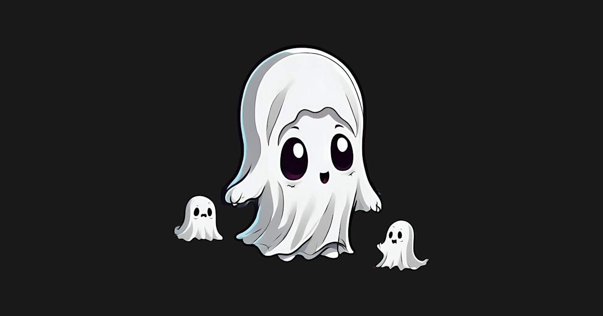 Boo and Children ghost cute in halloween - Boo Ghost Cute - T-Shirt ...