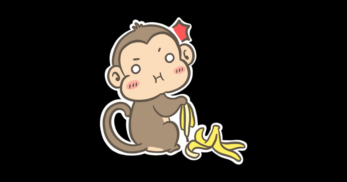 Sneaky Monkey - Monkey - Magnet | TeePublic