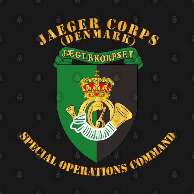 Denmark - Jaeger Corps - Special Opns Command - Jaeger - T-Shirt ...