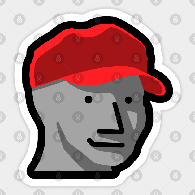 MAGA KID - STAND STRONG - MAGA SMILING KID - NPC Wojak - MEME - Meme ...