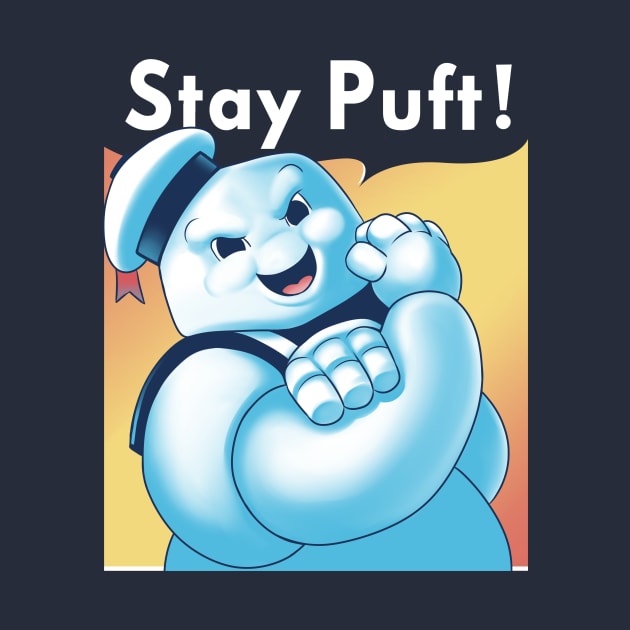 Stay Puft! - Ghostbusters - T-Shirt | TeePublic