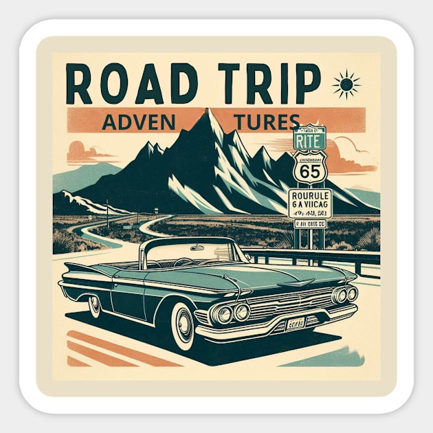Road Trip Adventures: Classic American Road Trip - Classic 60s Vibes ...