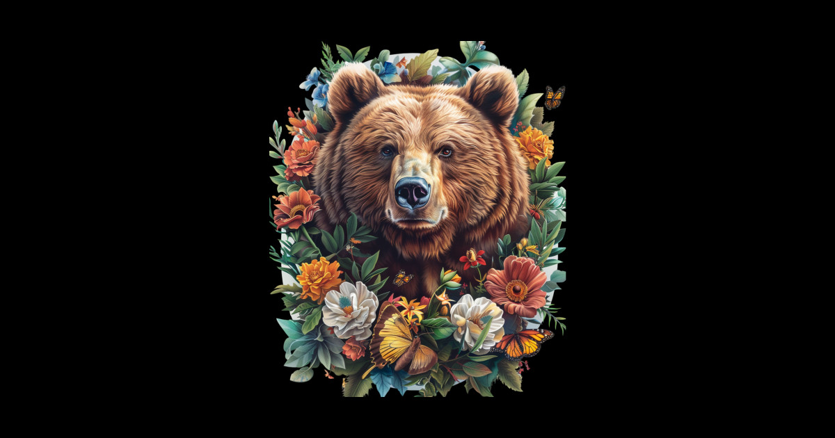 Grizzly Bear Climate Adaptation - Bears - Sticker | TeePublic