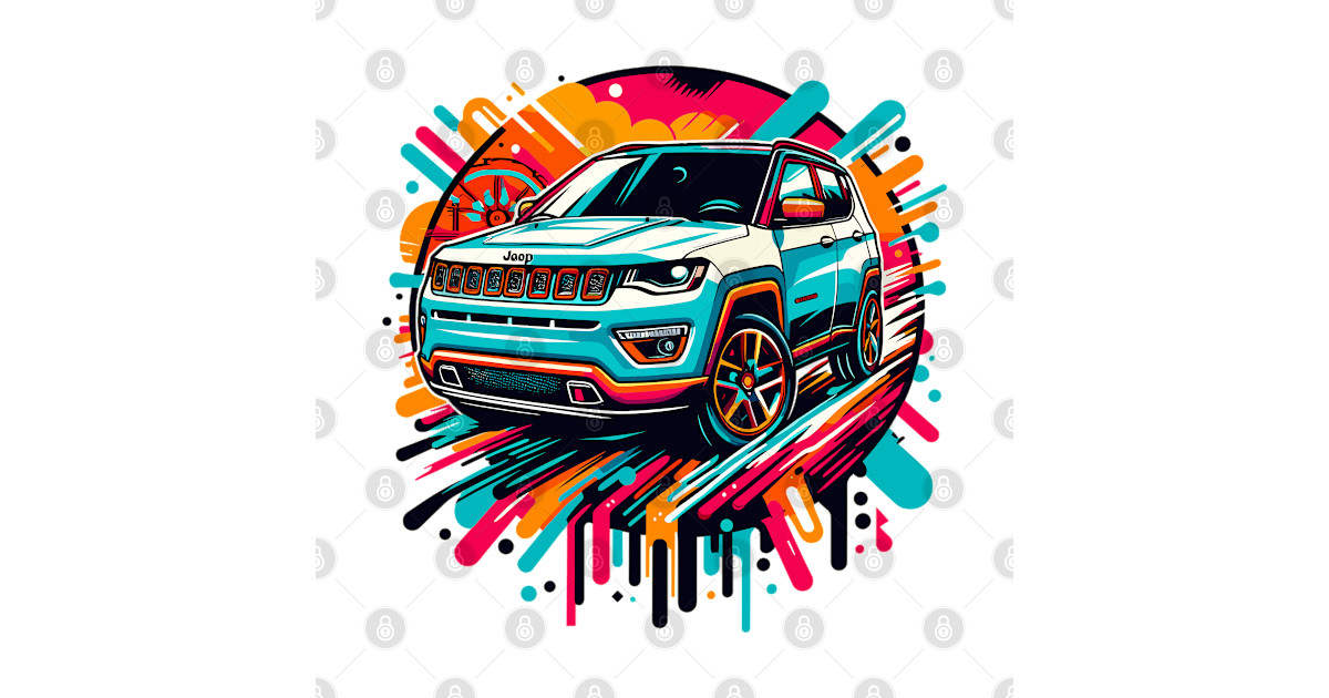 Jeep Compass - Jeep Compass - T-Shirt | TeePublic