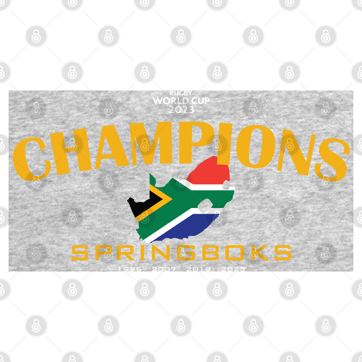 Rugby World Cup Champions 2023 - Springboks - Springboks - Baseball T ...