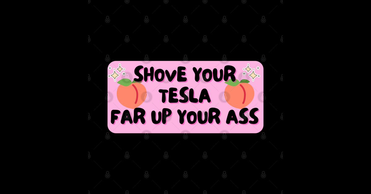 Tesla Bumper Sticker - Tesla - Sticker | TeePublic
