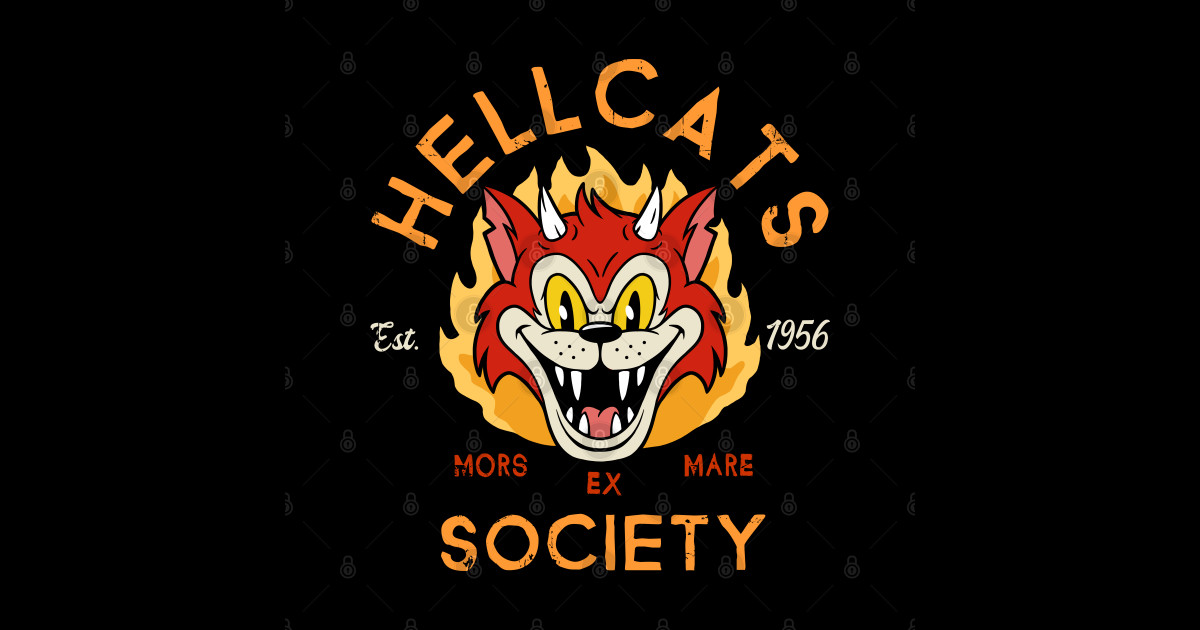 Hellcats Society - Vintage - Sticker | TeePublic