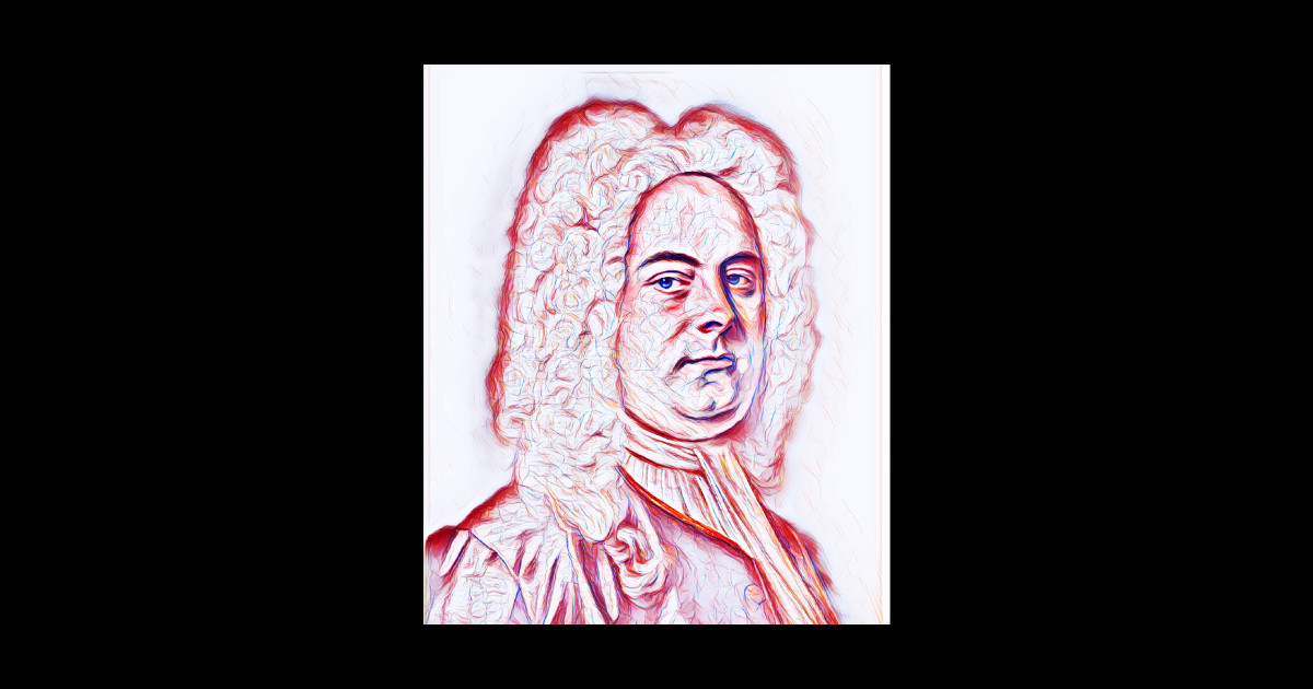 George Frideric Handel Portrait | George Frideric Handel Artwork | Line ...