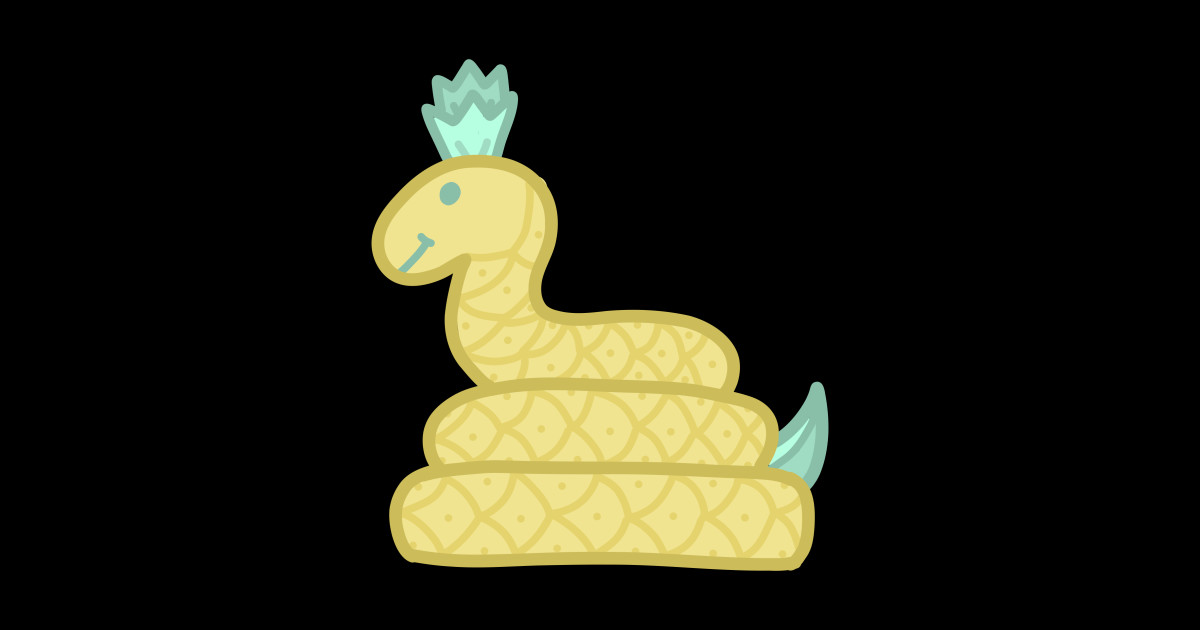 PIneapple Snake - Beta - Sticker | TeePublic
