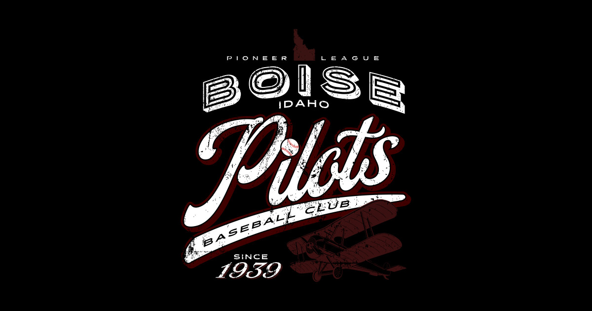 Boise Pilots Baseball - Defunct Baseball Teams - Sticker | TeePublic