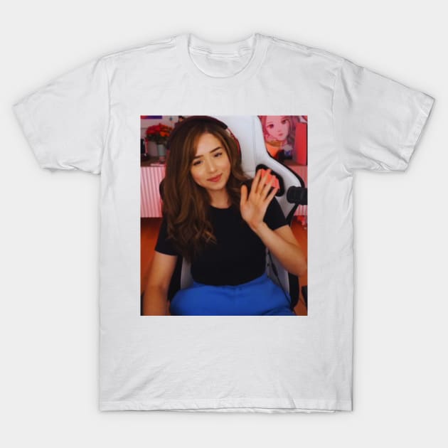 pokimane opens message - Pokimane Open - T-Shirt | TeePublic