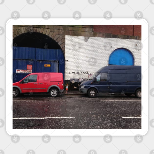 I am the fool - Urban Graffiti - Sticker | TeePublic