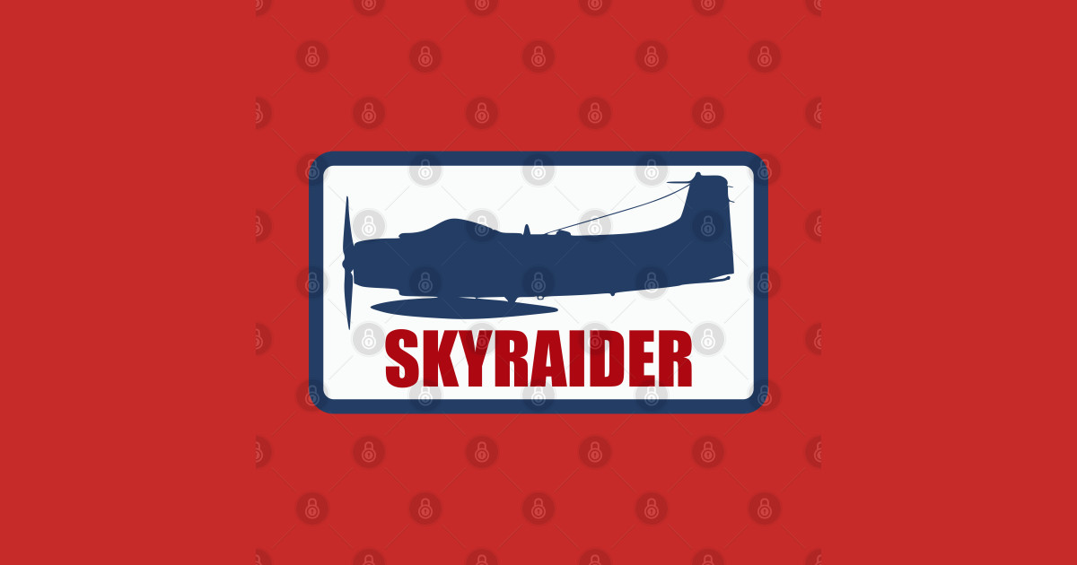 A-1 Skyraider - A1 Sandy Skyraider - T-Shirt | TeePublic