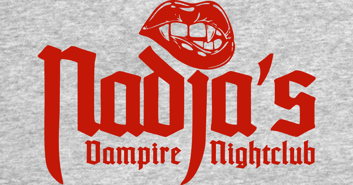 Nadja's Nightclub Red - What We Do In The Shadows - T-Shirt | TeePublic
