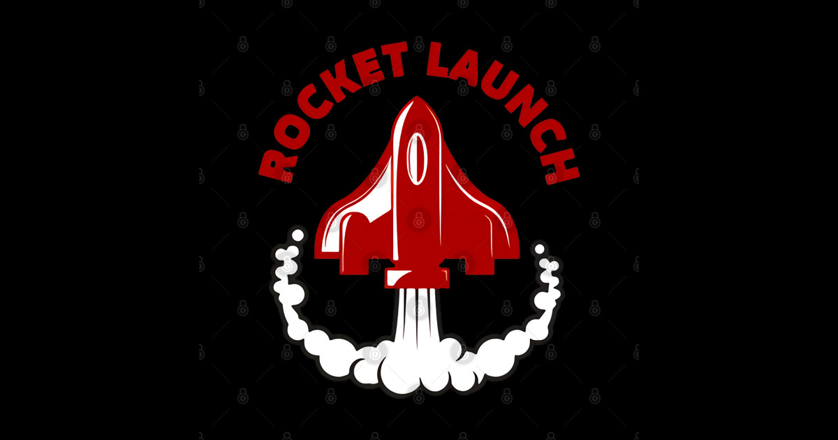 Rocket Launch - Rocket - Sticker | TeePublic