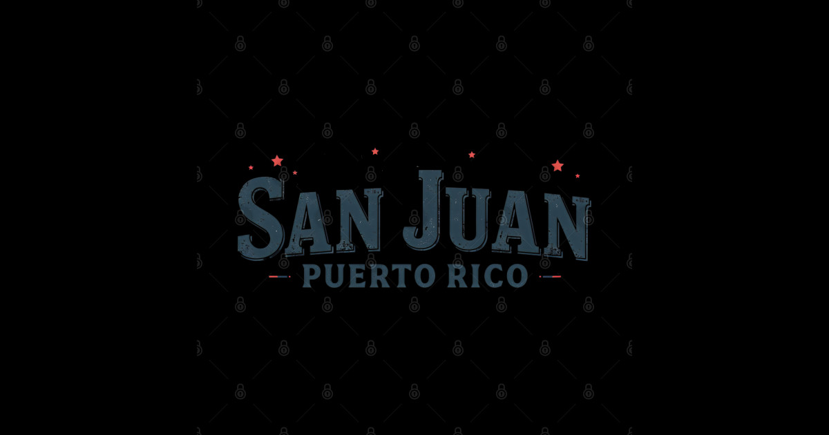 San Juan - Puerto Rico - San Juan - Sticker | TeePublic