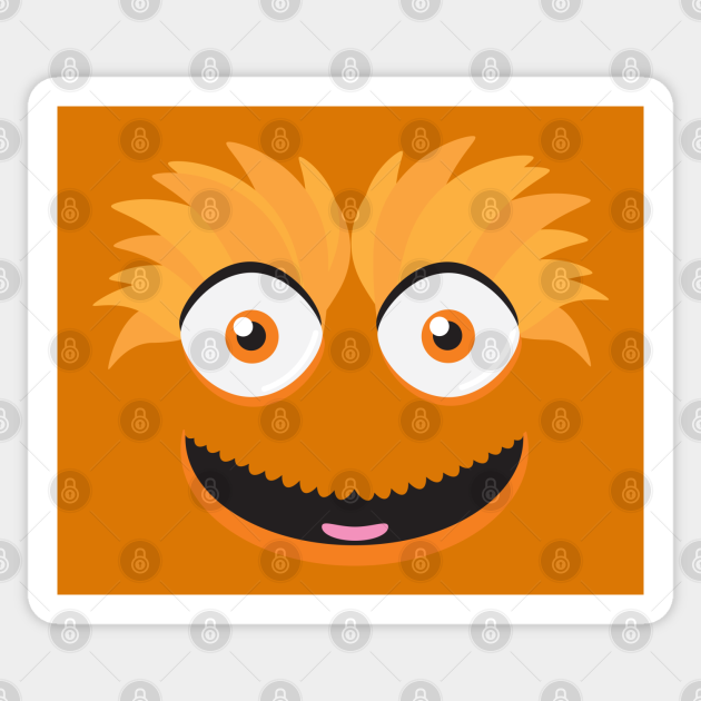 Gritty Face - Philly - Sticker | TeePublic
