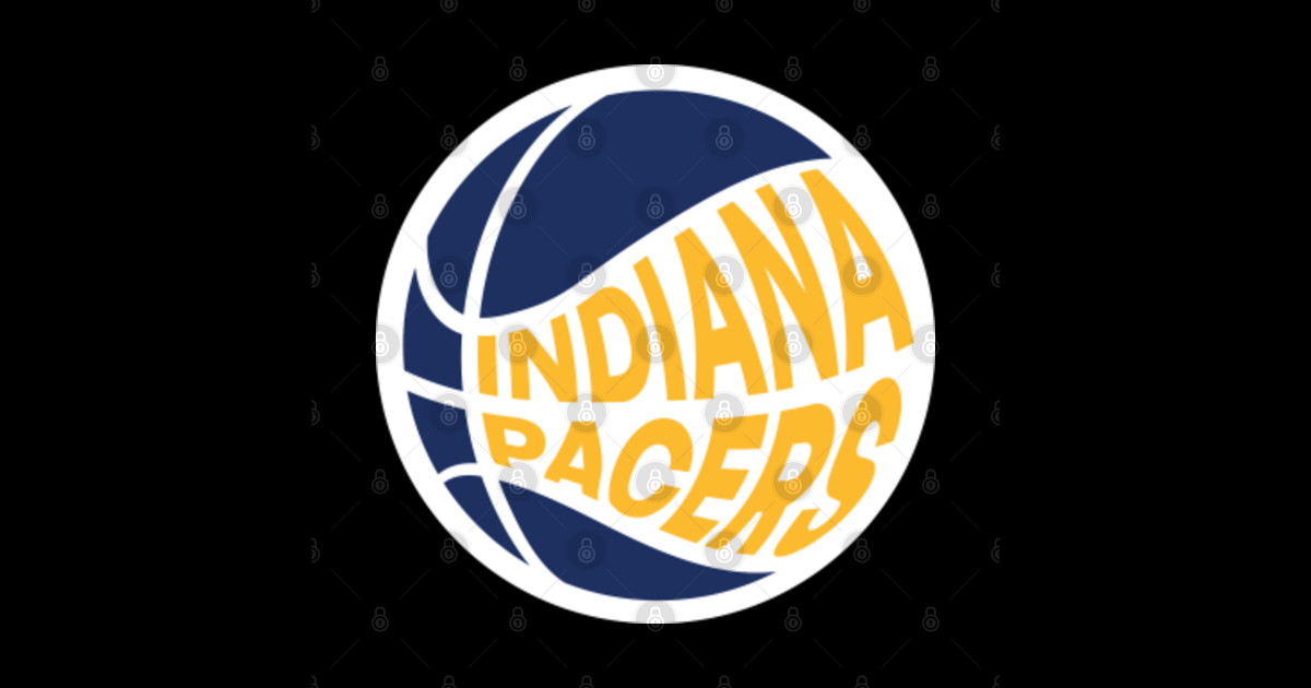 Indiana pacers basketball logo - Indiana Pacers - Sticker | TeePublic